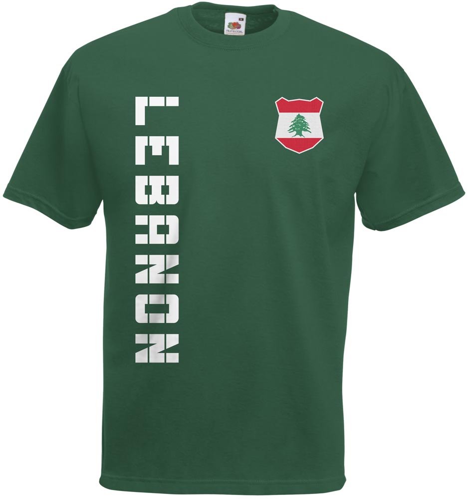 Libanon Lebanon T-Shirt Wunsch Name Nummer WM 2022 N Trikot Fanshirt Geschenk | eBay