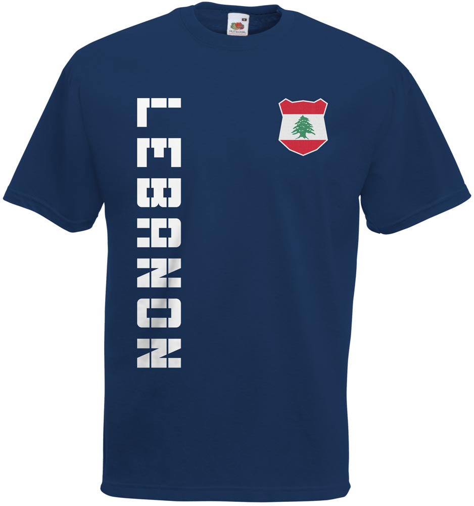 Libanon Lebanon T-Shirt Wunsch Name Nummer WM 2022 N Trikot Fanshirt Geschenk | eBay